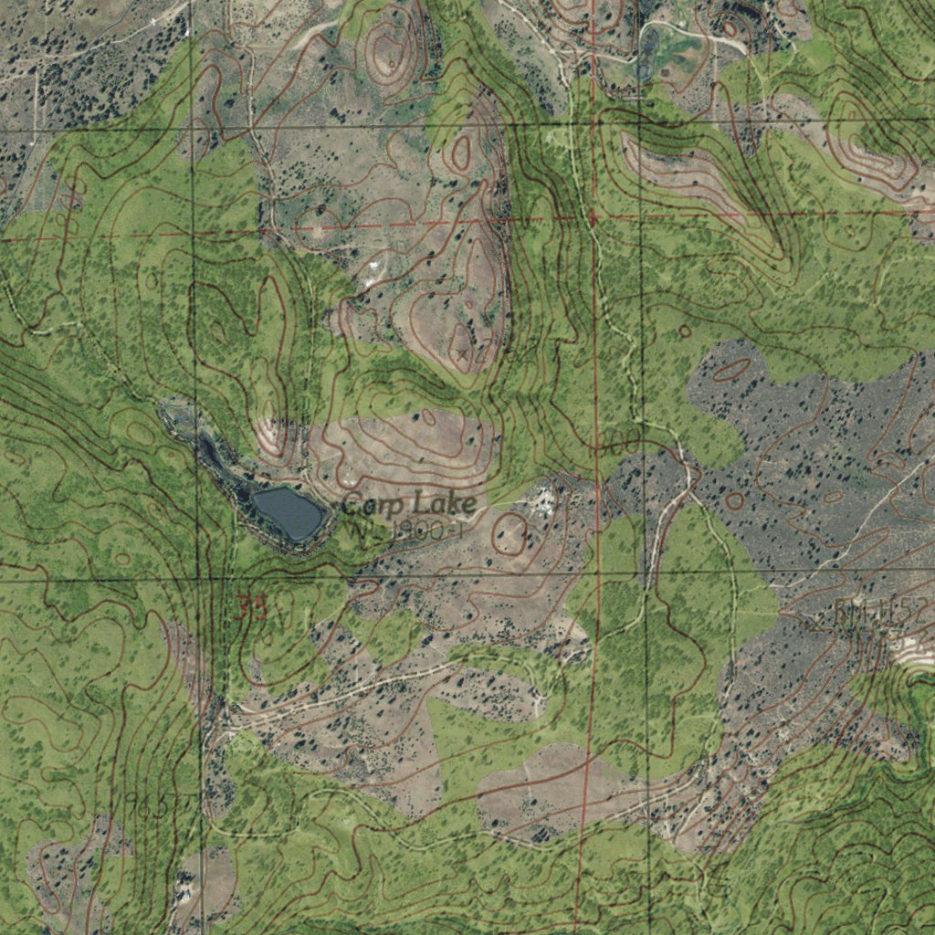 WA-Benjamin Lake: GeoChange 1980-2011 Map by Western Michigan ...