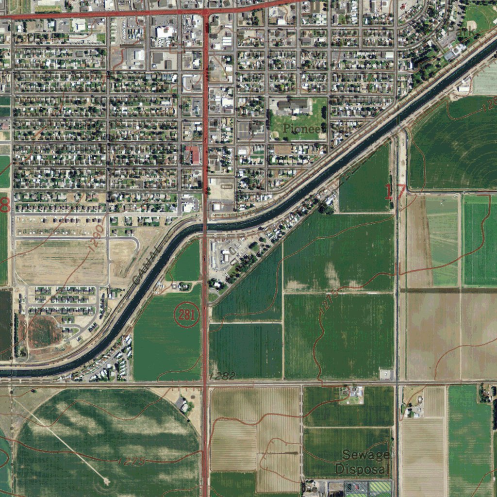 WA-Quincy: GeoChange 1965-2011 Map by Western Michigan University ...