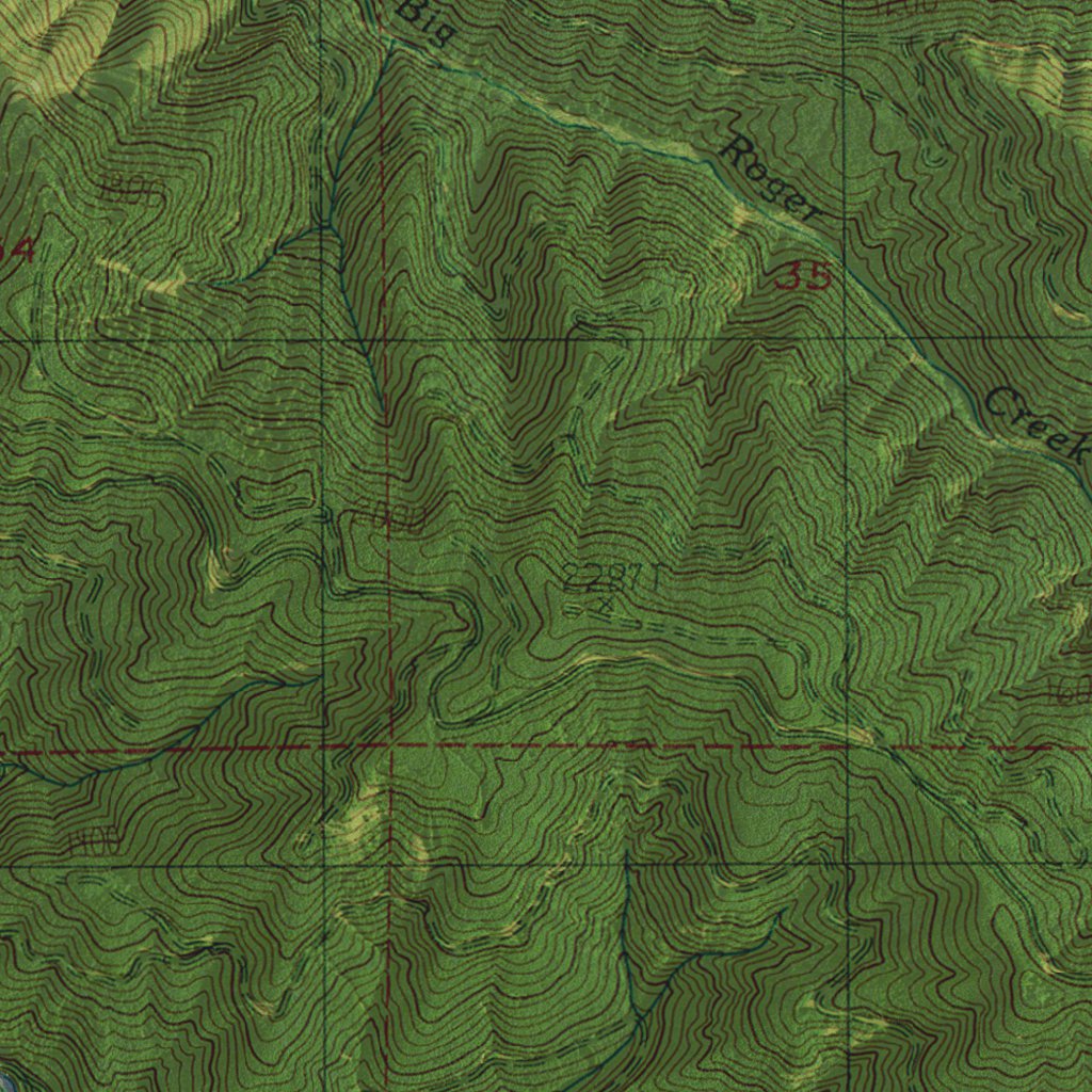 WA-Elochoman Pass: GeoChange 1983-2011 Map by Western Michigan ...