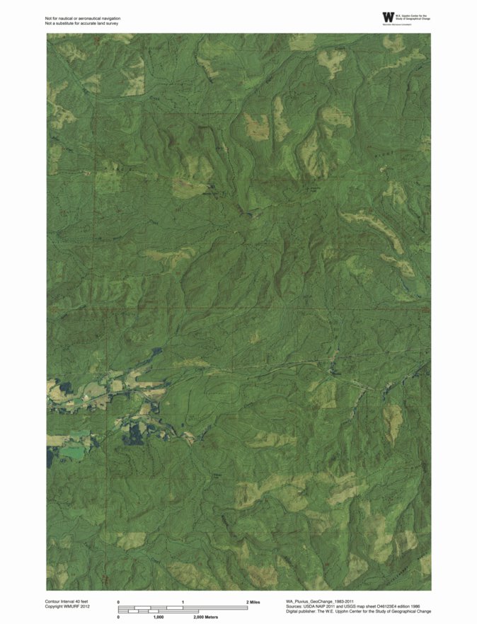 WA-Pluvius: GeoChange 1983-2011 Map by Western Michigan University ...