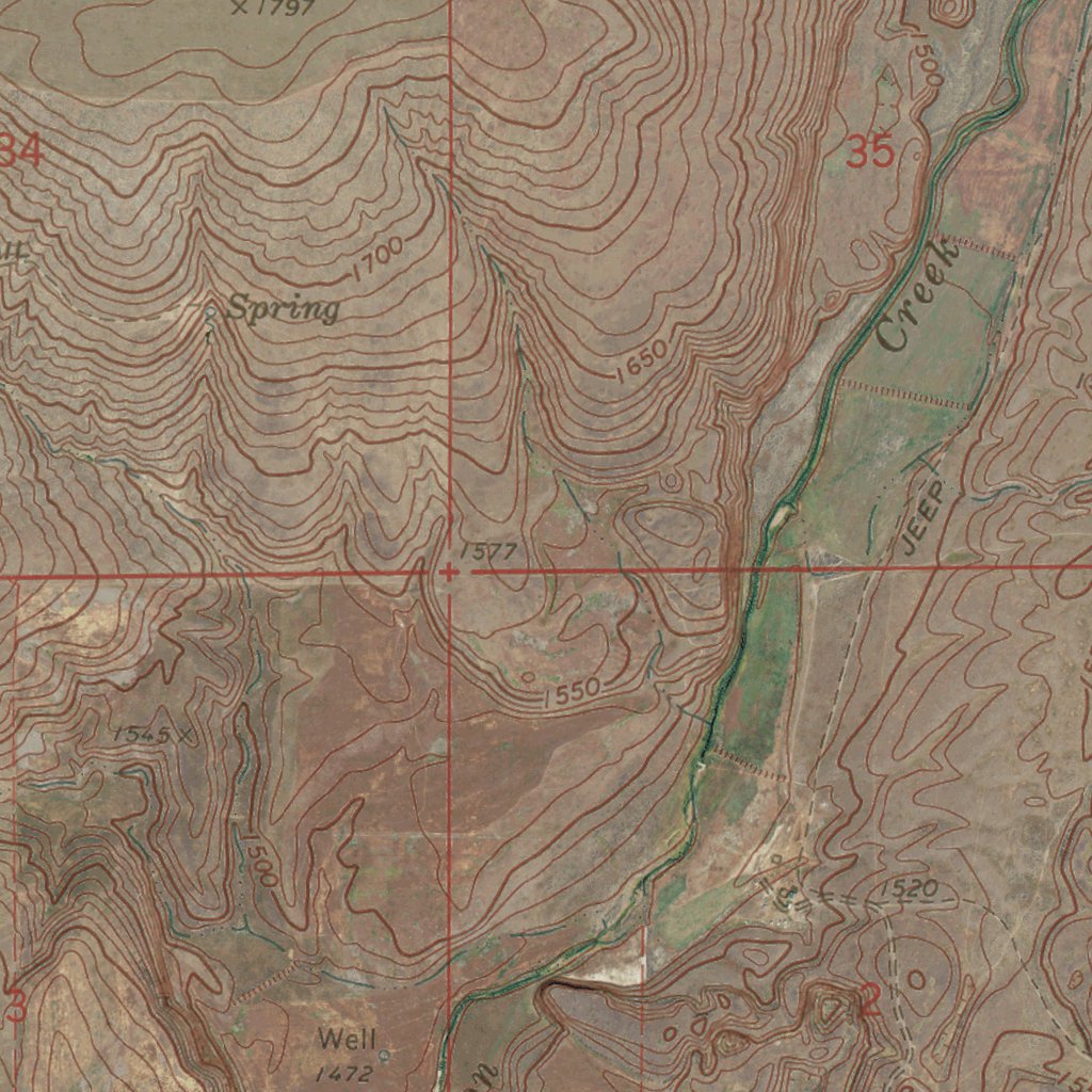 WA-Hartline SE: GeoChange 1967-2011 Map by Western Michigan University ...