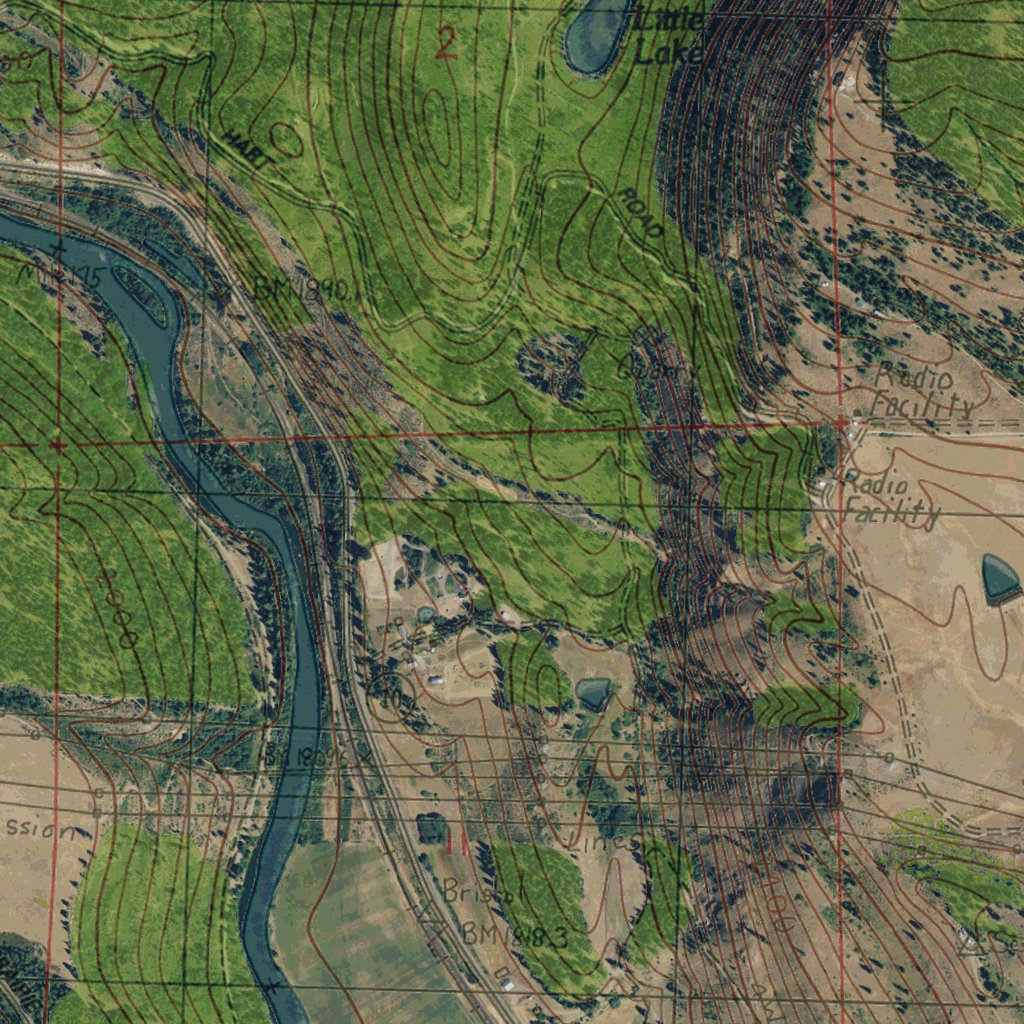 WA-Teanaway: GeoChange 1981-2011 Map by Western Michigan University ...