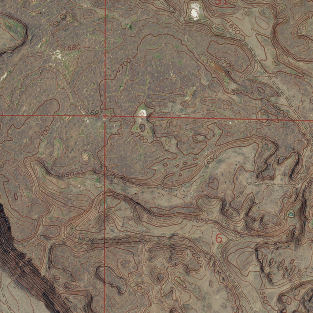 WA-Coulee City: GeoChange 1962-2011 Map by Western Michigan University ...
