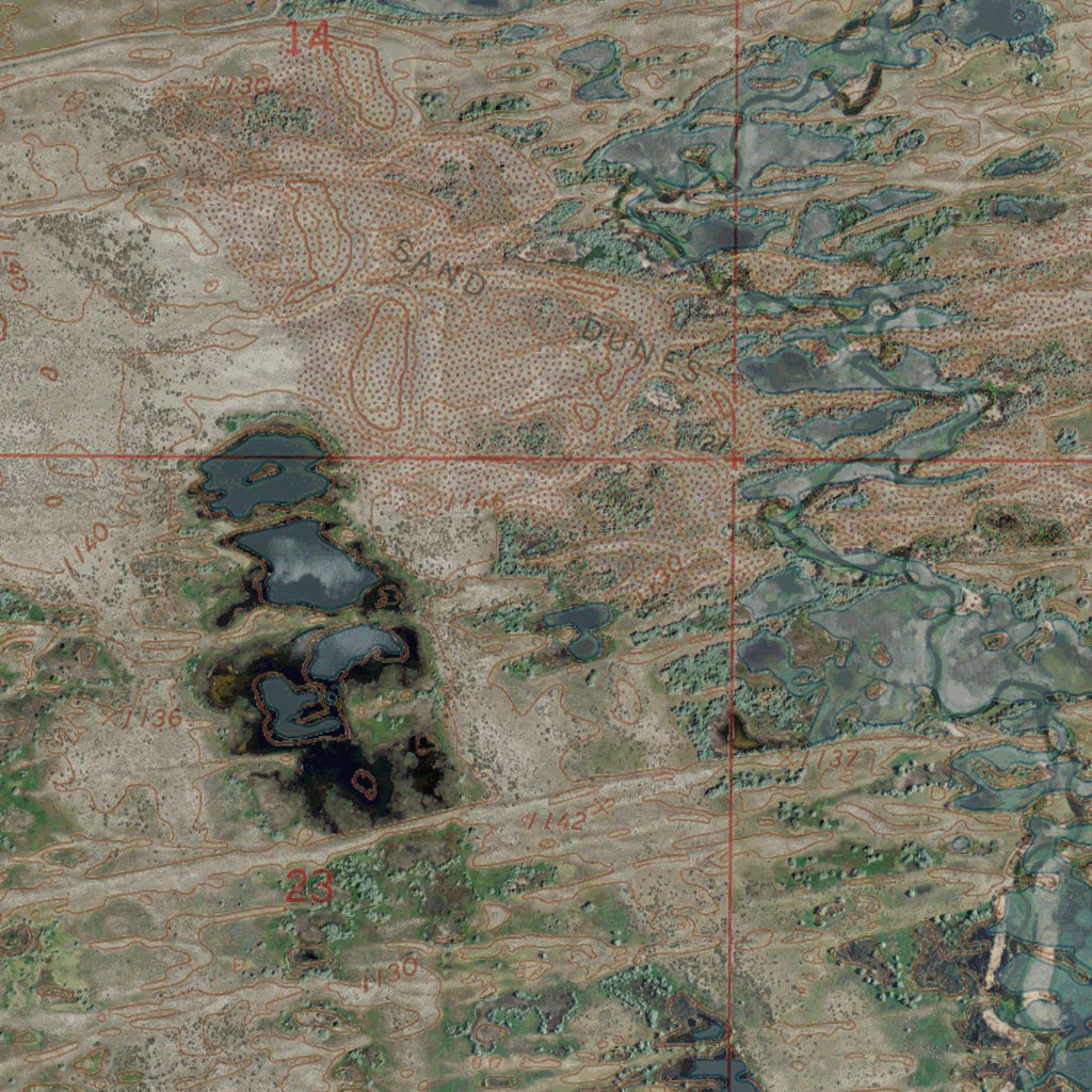 WA-Winchester SE: GeoChange 1964-2011 Map by Western Michigan ...