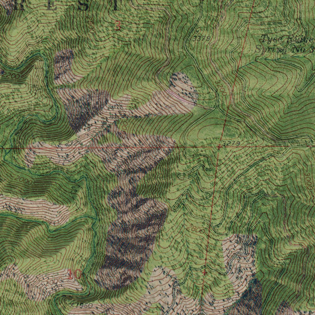 WA-Tyee Mtn: GeoChange 1967-2011 Map by Western Michigan University ...
