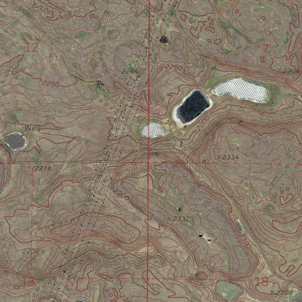 WA-Steamboat Rock SW: GeoChange 1967-2011 Map by Western Michigan ...