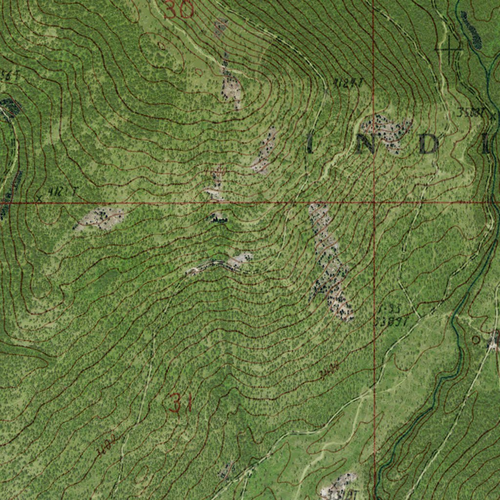 WA-Crawfish Lake: GeoChange 1983-2011 Map by Western Michigan ...
