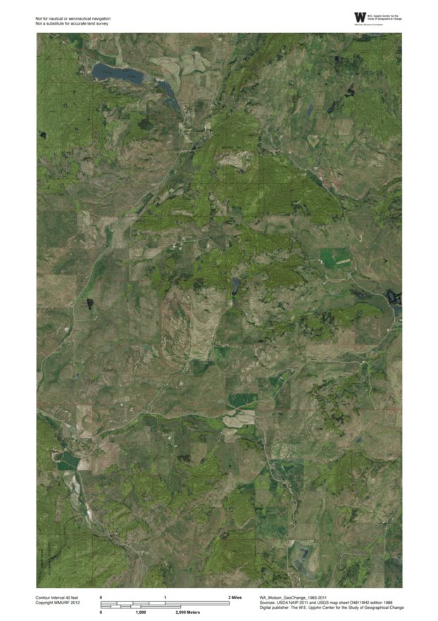 WA-Molson: GeoChange 1983-2011 Map by Western Michigan University ...