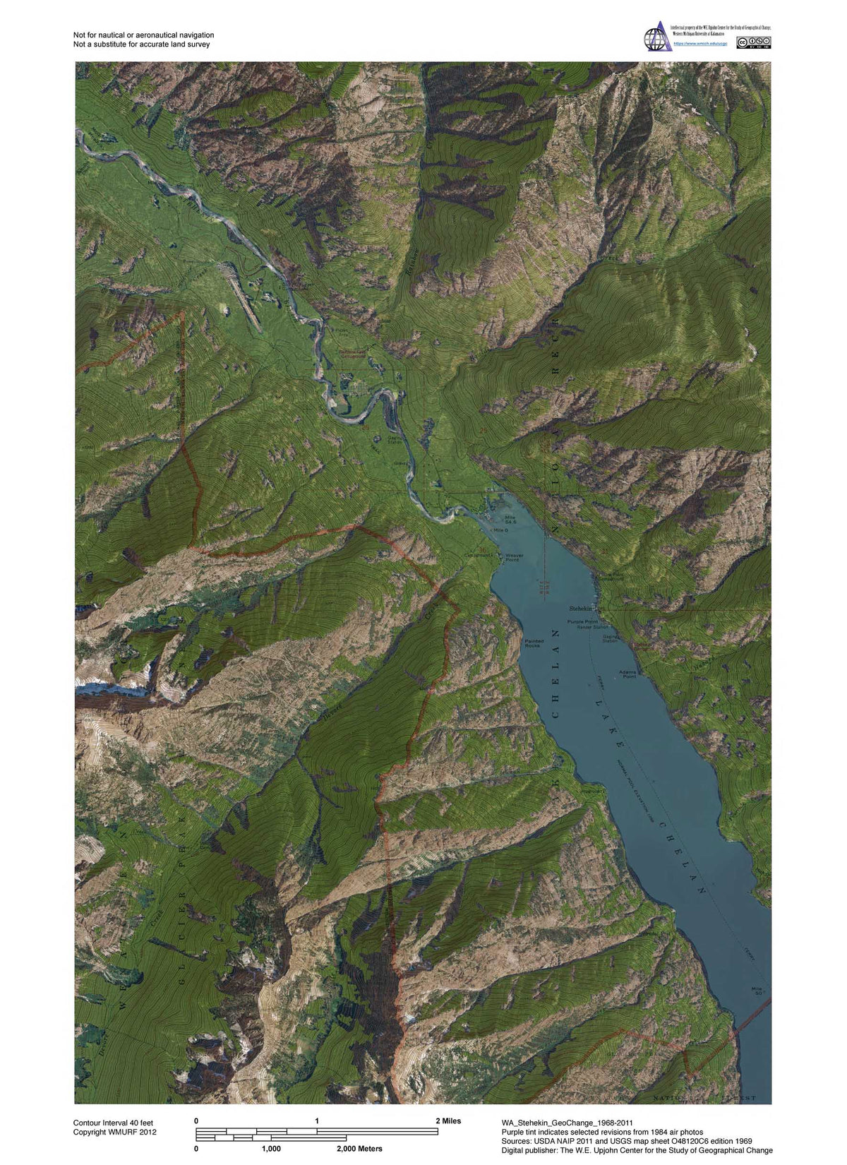 Lake Chelan National Recreation Area (Bundle) Map by Western Michigan ...