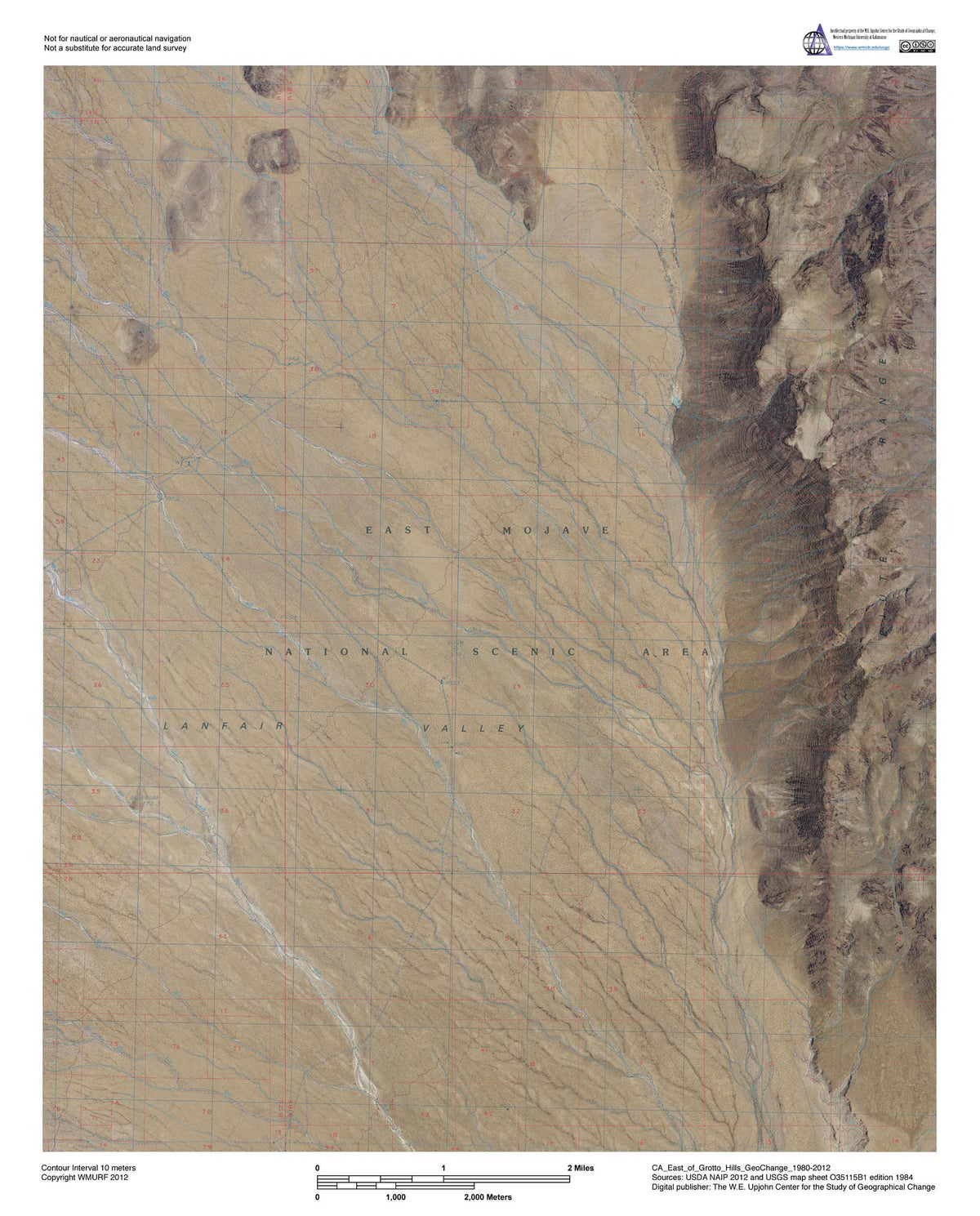 Mojave National Preserve - North (Bundle) Map by Western Michigan ...