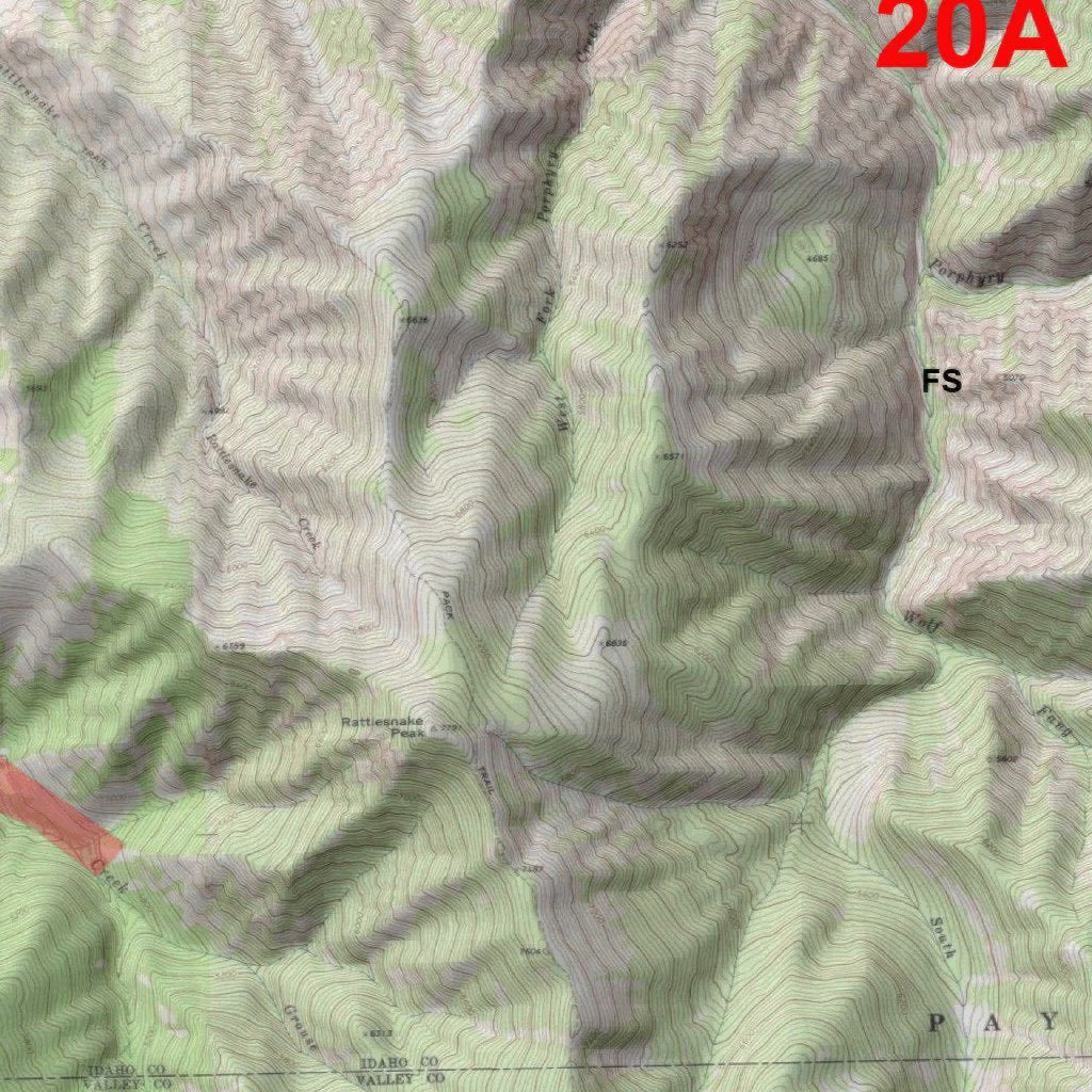 Idaho Hunt Area 19A - Hunt Idaho Map by Map the Xperience | Avenza Maps