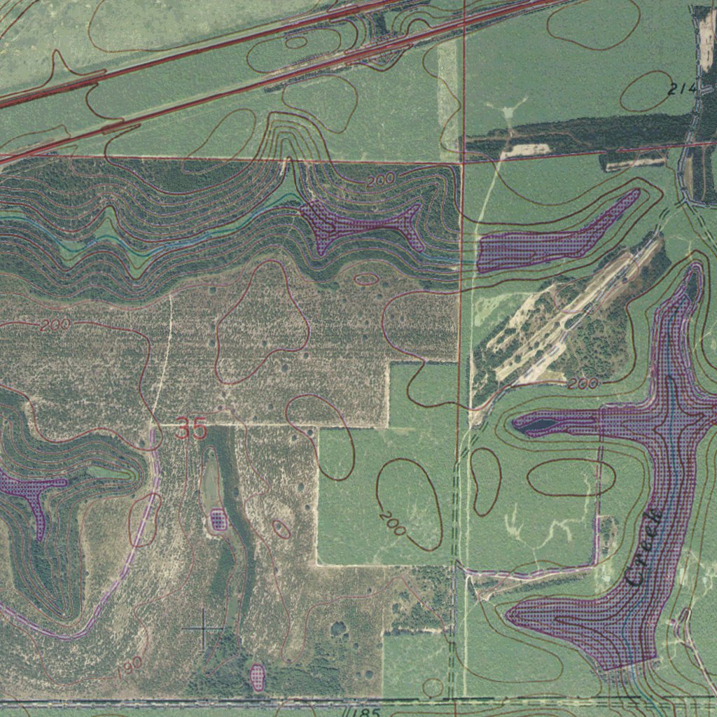 FL-Spencer Flats: GeoChange 1973-2010 Map by Western Michigan ...