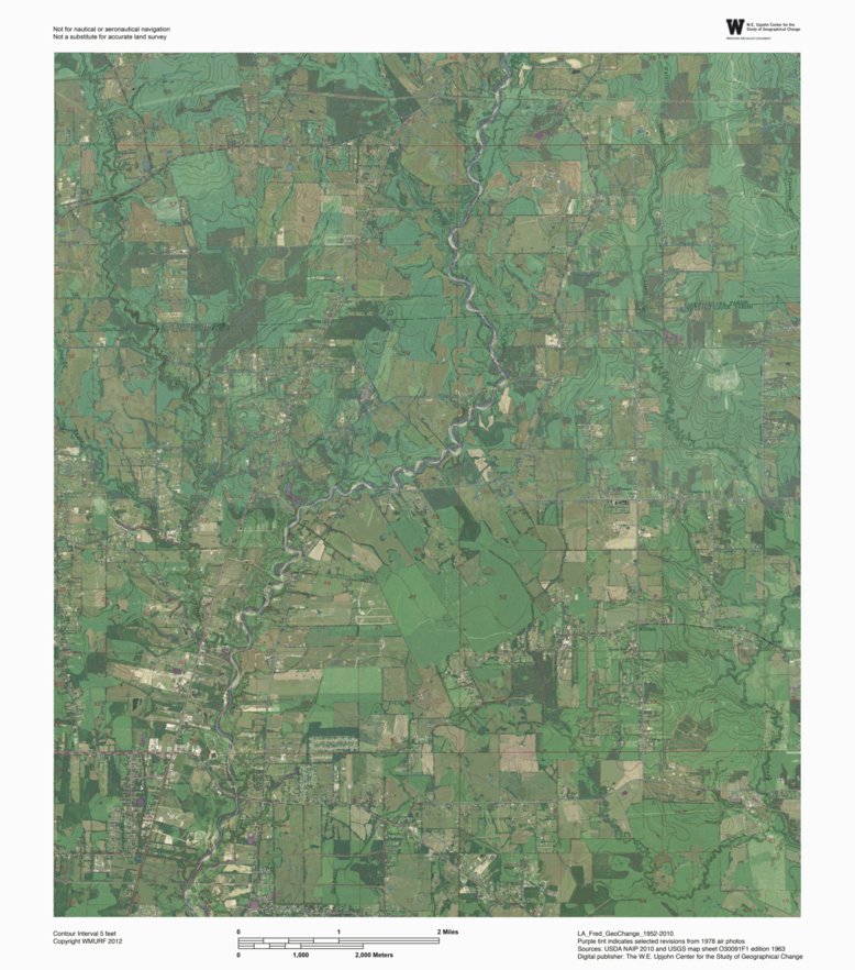 LA-Fred: GeoChange 1952-2010 Map by Western Michigan University ...