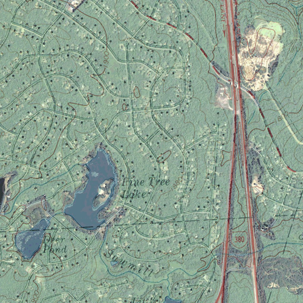 PA-Poncono Pines: GeoChange 1965-2012 Map by Western Michigan ...