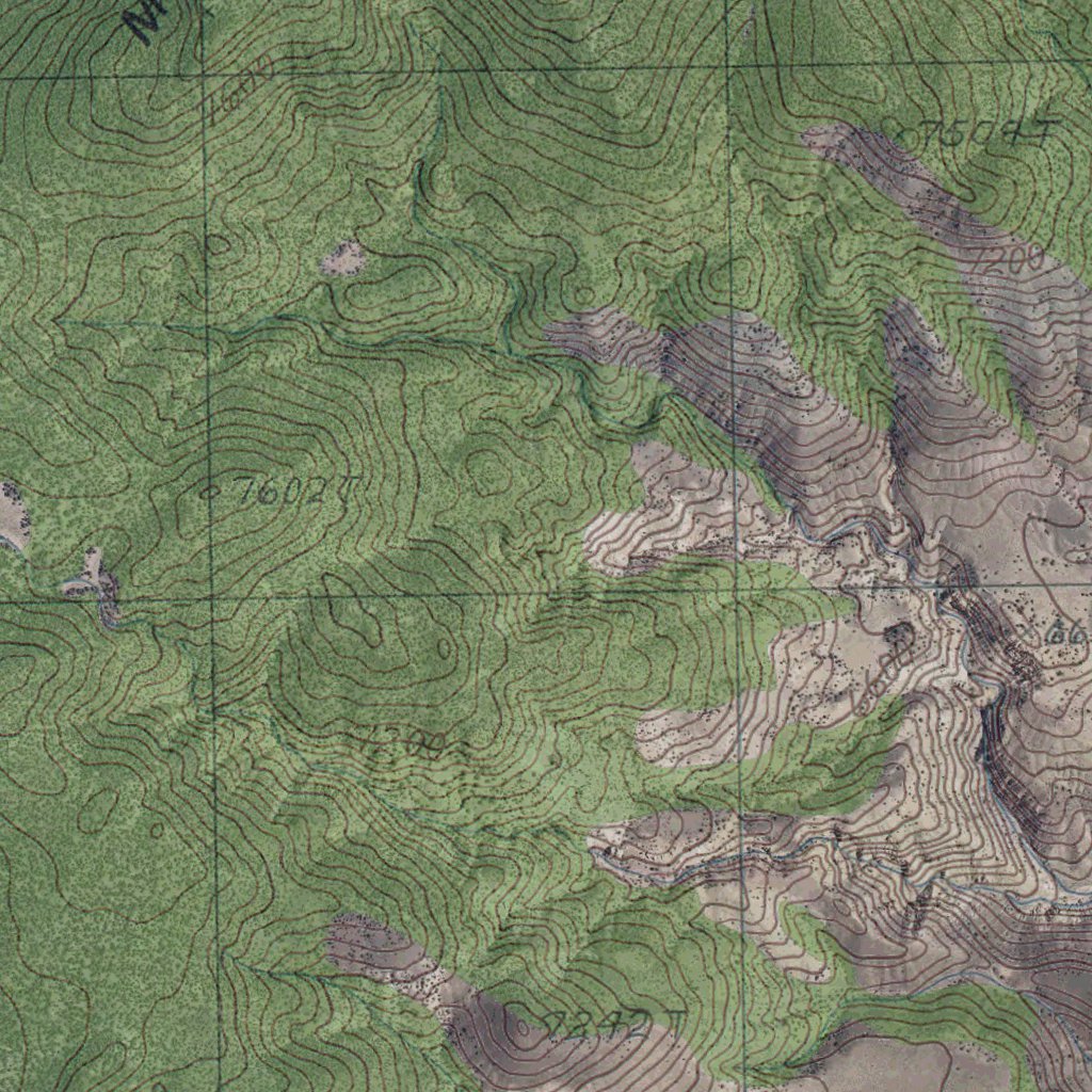 NV-Huntoon Valley: GeoChange 1982-2012 Map by Western Michigan ...