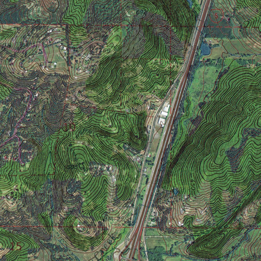 OR-Sidney: GeoChange 1967-2012 Map by Western Michigan University ...