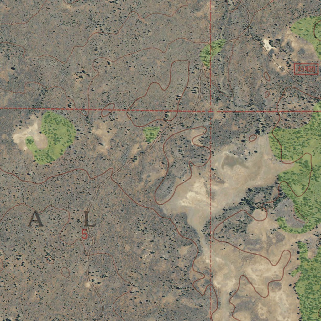 CA-Lone Pine Butte: GeoChange 1986-2012 Map by Western Michigan ...