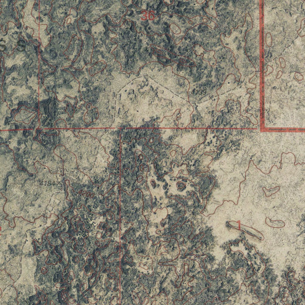 CA-The Panhandle: GeoChange 1980-2012 Map by Western Michigan ...