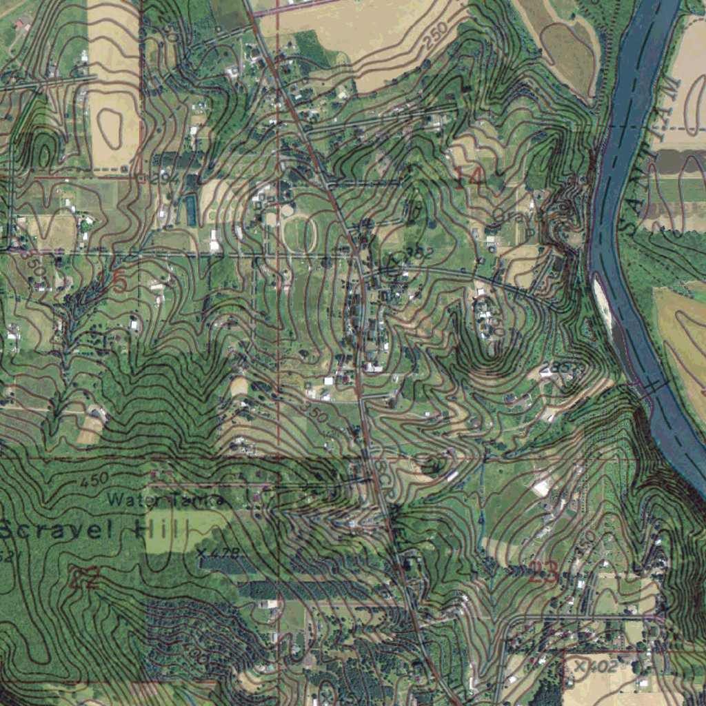 OR-Albany: GeoChange 1967-2012 Map by Western Michigan University ...