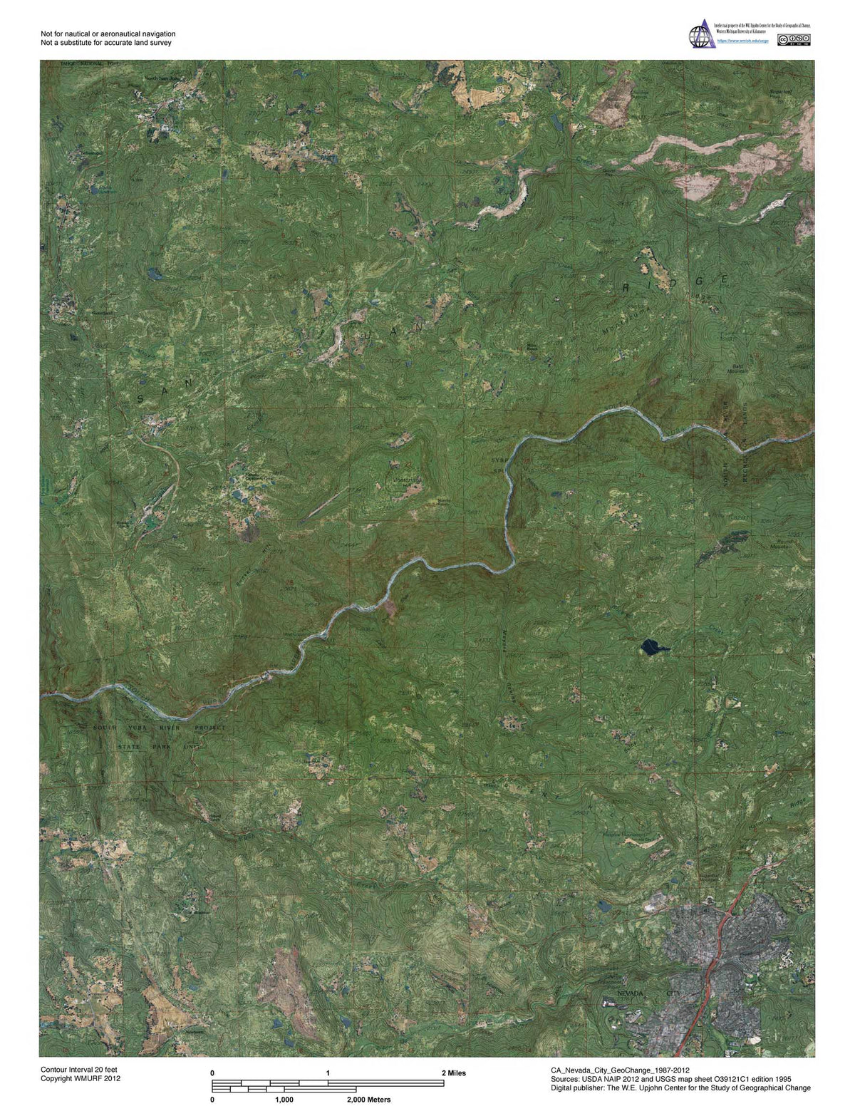 South Yuba River State Park (Bundle) Map by Western Michigan University ...