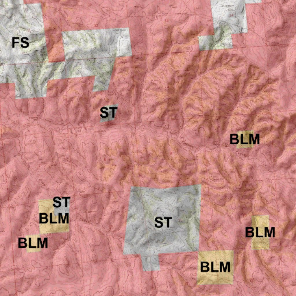 Wyoming Antelope Hunt Area 18 - Hunt Wyoming Map by Map the Xperience ...