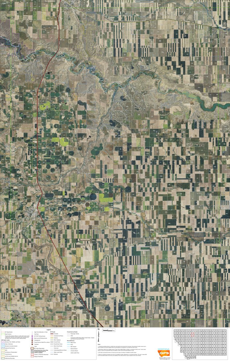 MT Aerial View I2 Map by MontanaGPS | Avenza Maps