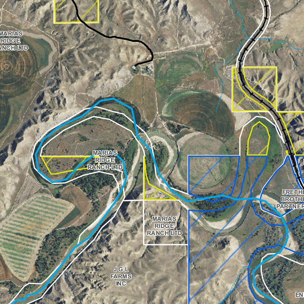 MT Aerial View I2 Map by MontanaGPS | Avenza Maps