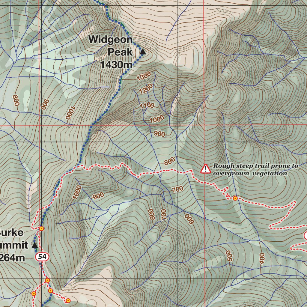 Tri-Cities Hiking and Biking Map (East Sheet) by Canadian Map Makers ...