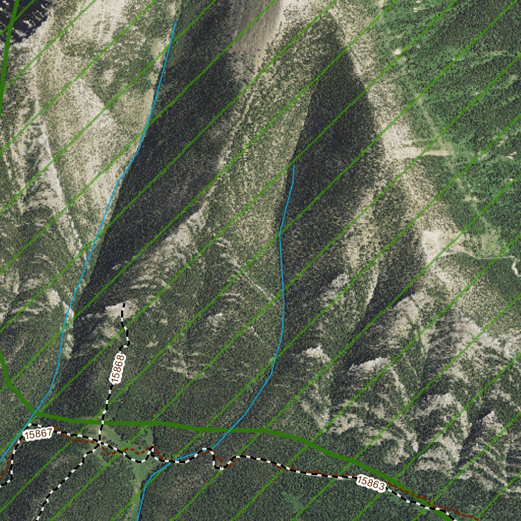 MT Aerial View N5 Map by MontanaGPS | Avenza Maps