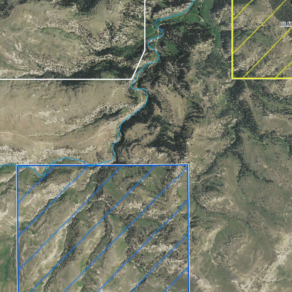 MT Aerial View M6 Map by MontanaGPS | Avenza Maps