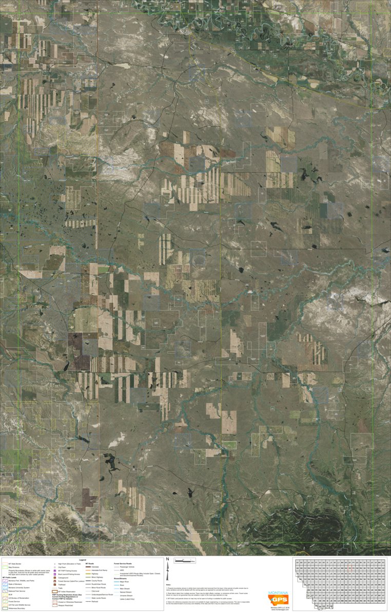 MT Aerial View O2 Map by MontanaGPS | Avenza Maps