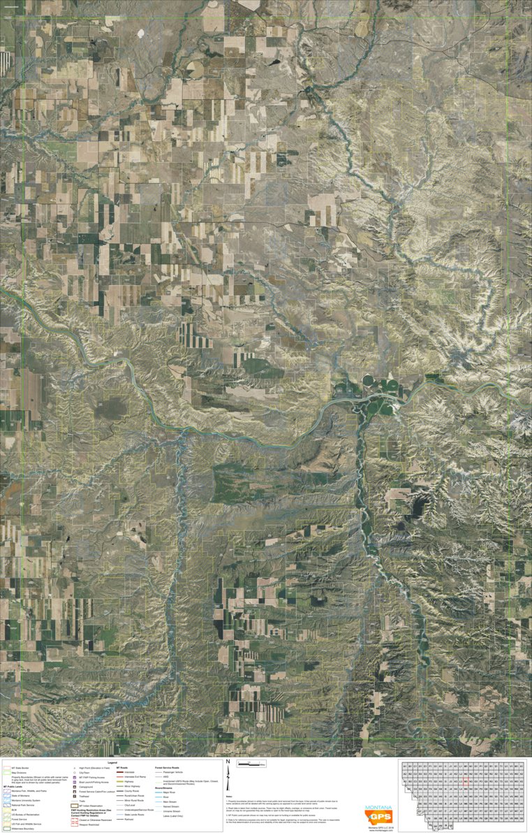 MT Aerial View M3 Map by MontanaGPS | Avenza Maps