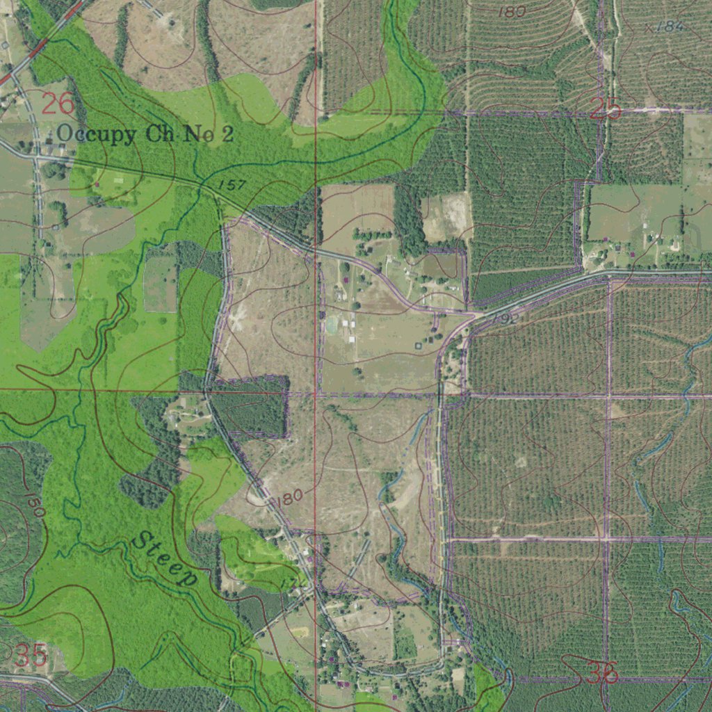 LA-Steep Gully: GeoChange 1951-2010 Map by Western Michigan University ...