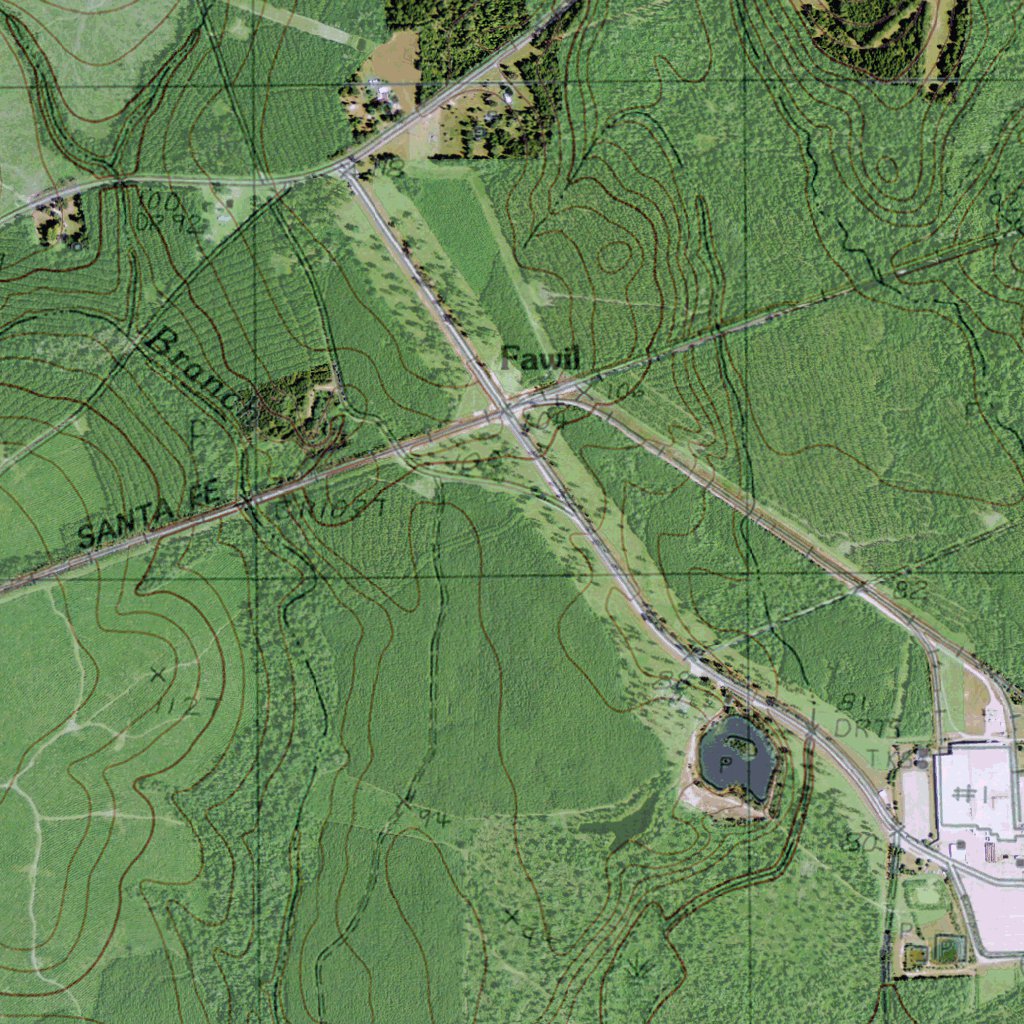 TX-LA-Bon Wier: GeoChange 1976-2010-12 Map by Western Michigan ...