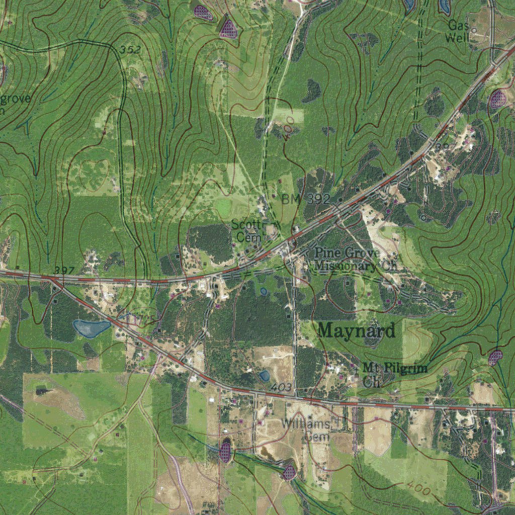 TX-Maynard: GeoChange 1958-2012 Map by Western Michigan University ...