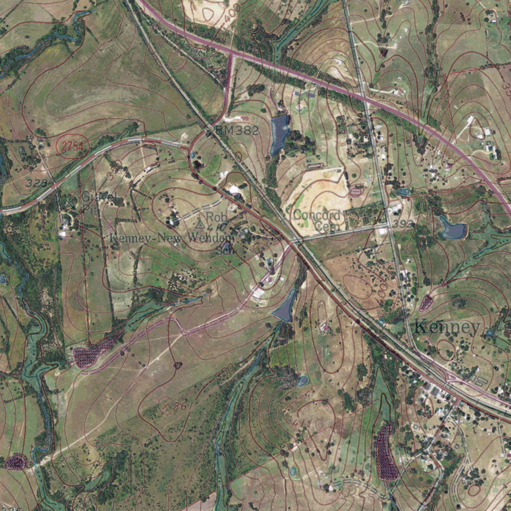 TX-Kenney: GeoChange 1962-2012 Map by Western Michigan University ...