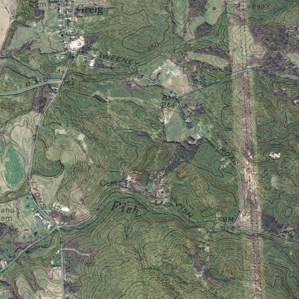 NY-Brantingham: GeoChange 1966-2011 Map by Western Michigan University ...