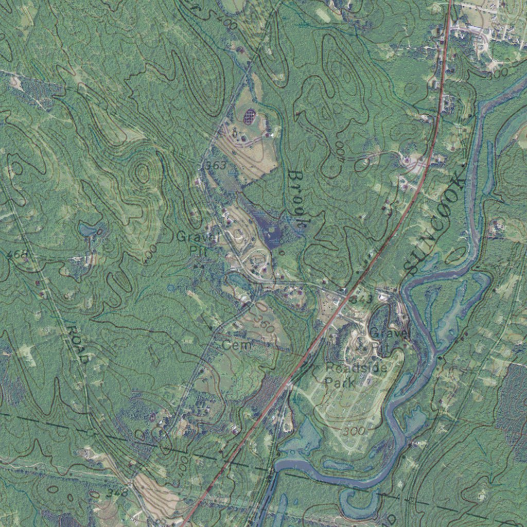 NH-Suncook: GeoChange 1967-2012 Map by Western Michigan University ...