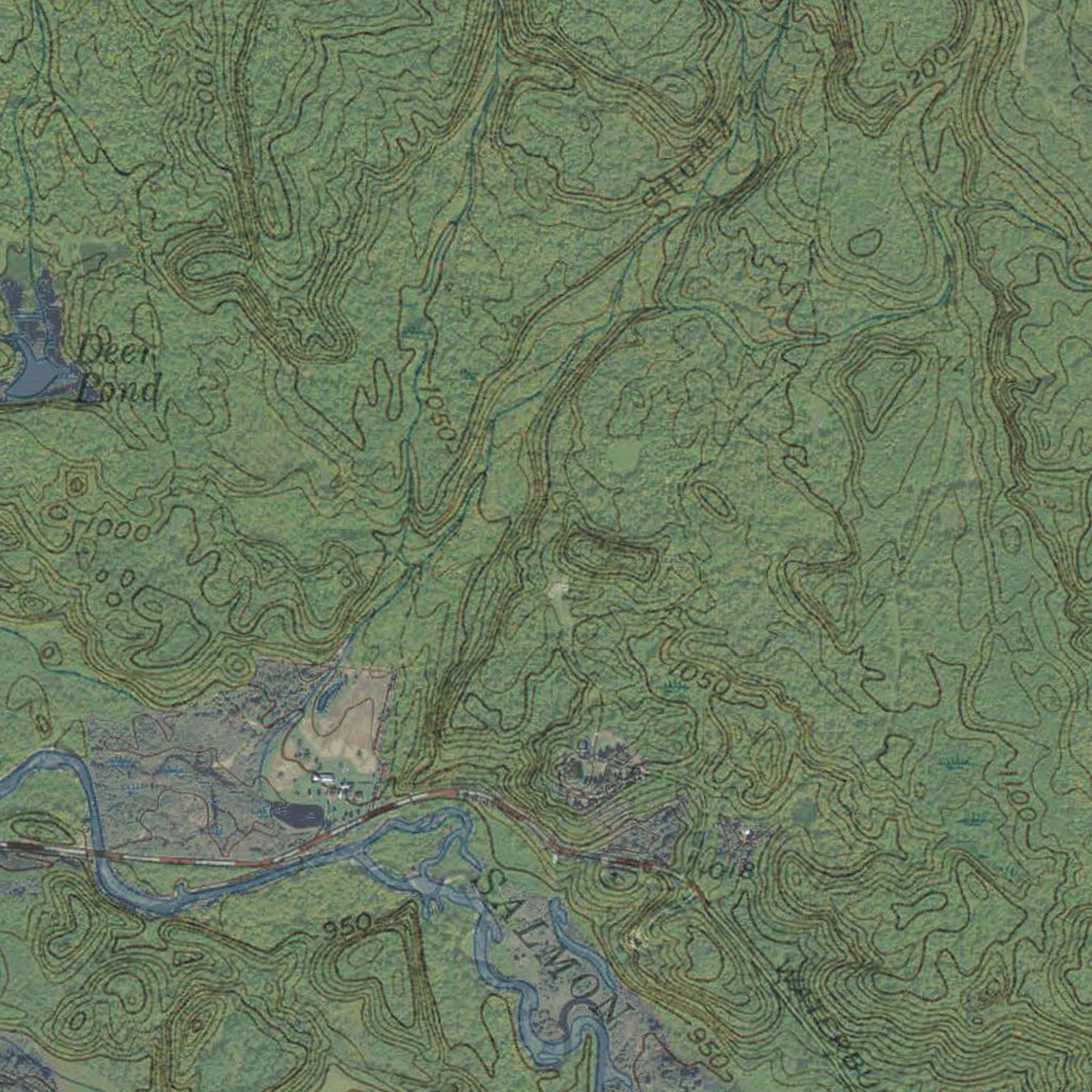 NY-Redfield: GeoChange 1958-2011 Map by Western Michigan University ...