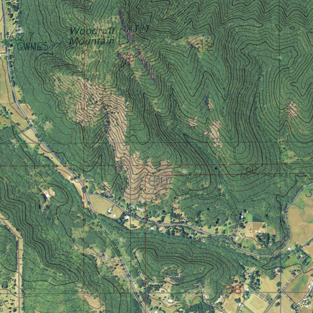 OR-Garden Valley: GeoChange 1982-2012 Map by Western Michigan ...