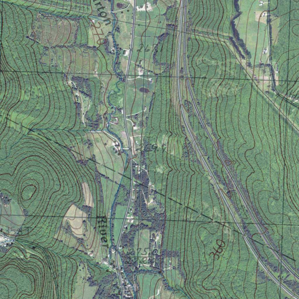 VT-Crystal Lake: GeoChange 1980-2011 Map by Western Michigan University ...