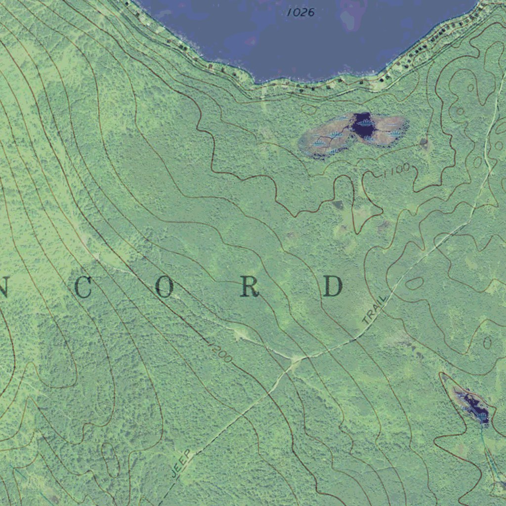 VT-NH-Miles Pond: GeoChange 1964-2012 Map by Western Michigan ...