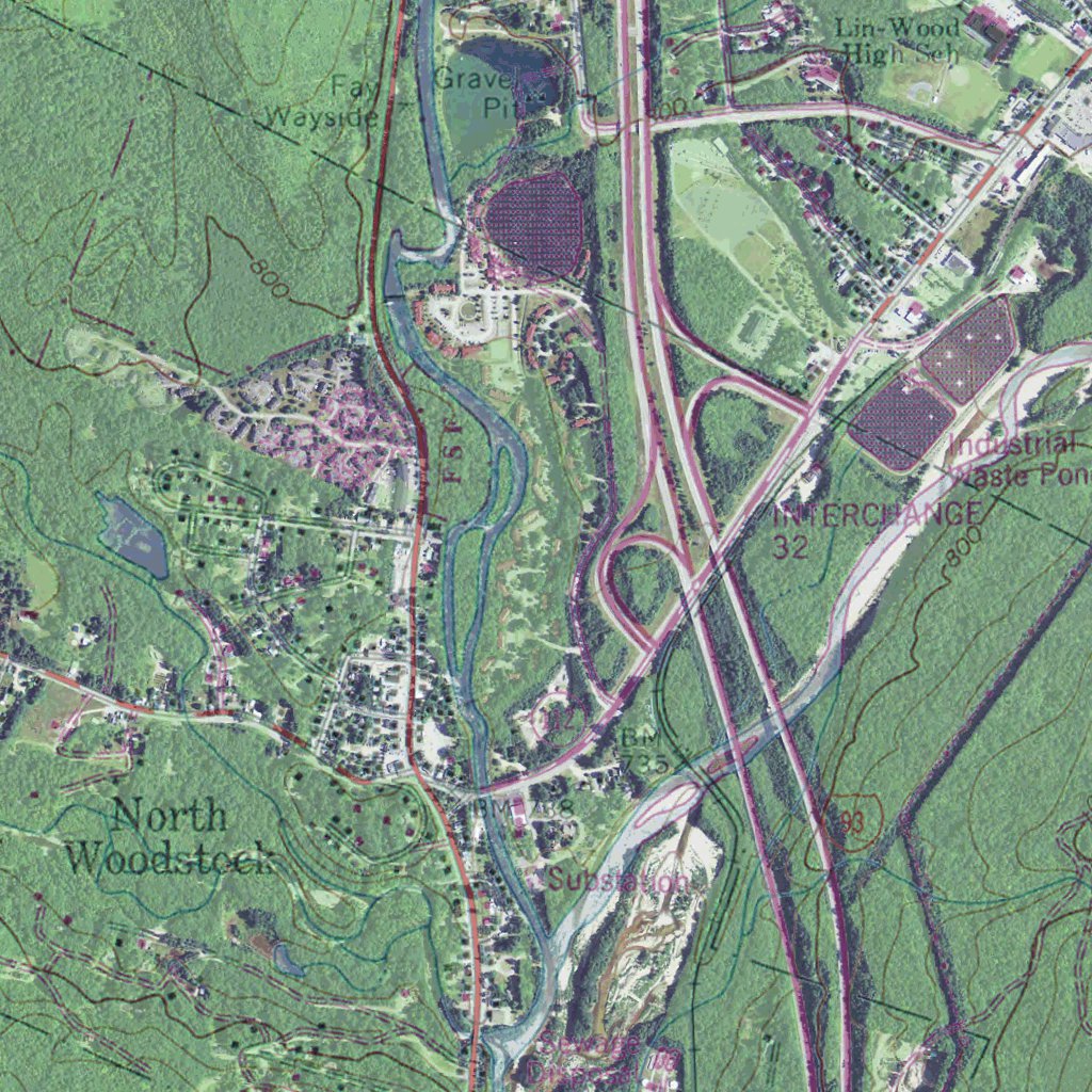NH-Lincoln: GeoChange 1964-2012 Map by Western Michigan University ...
