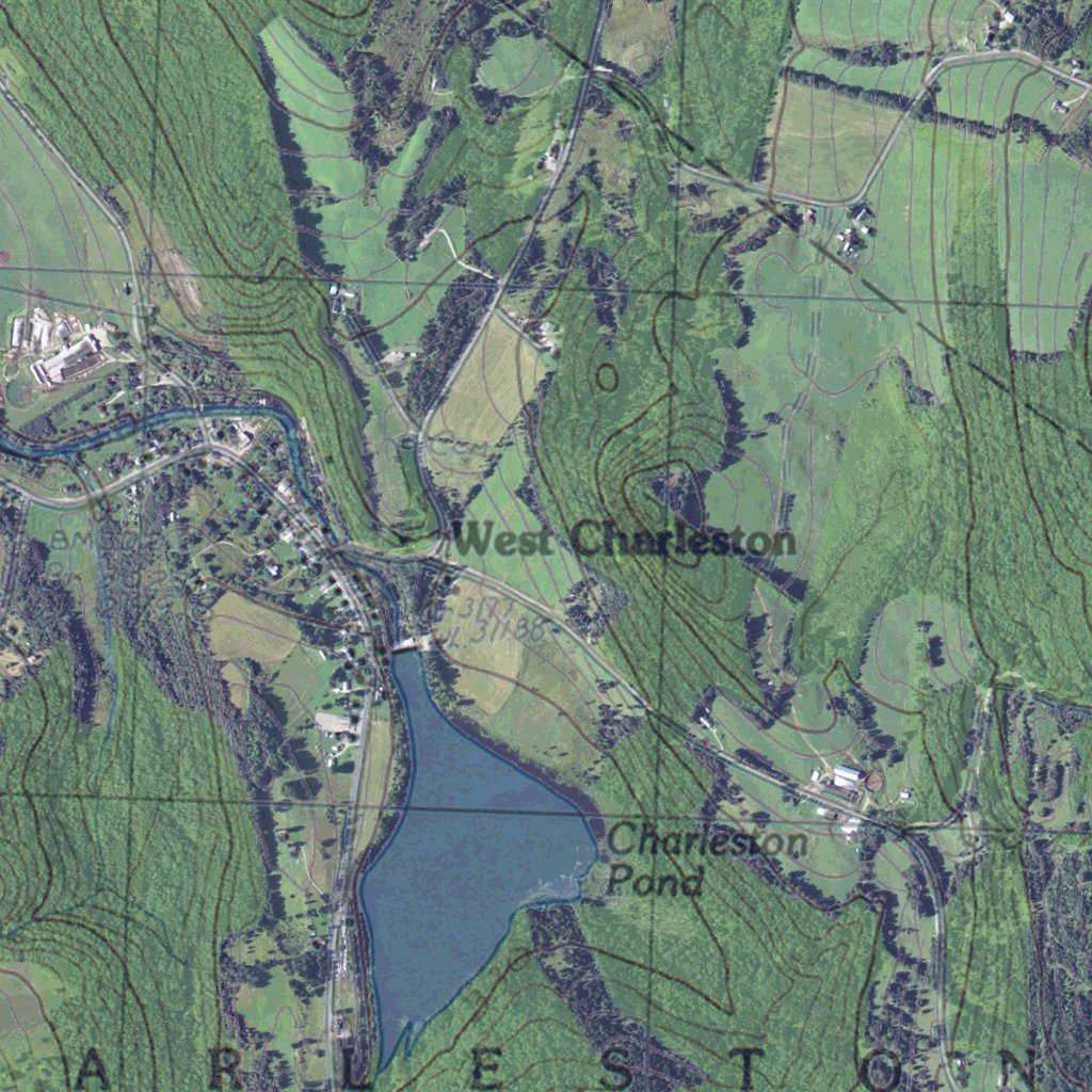 VT-West Charleston: GeoChange 1981-2011 Map by Western Michigan ...