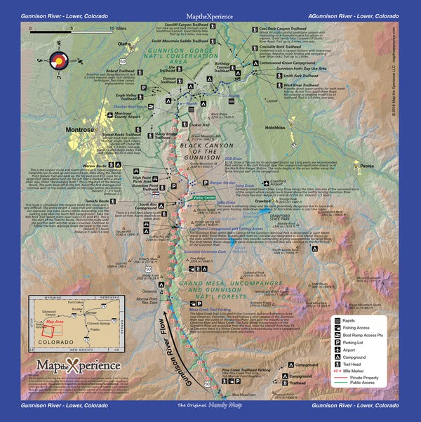 Gunnison River Map Bundle - Fish Colorado by Map the Xperience | Avenza ...