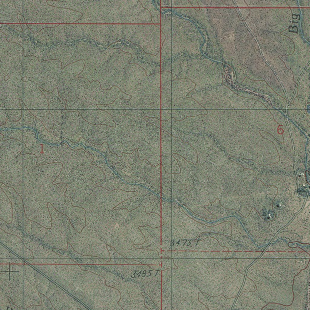 AZ-Oracle Junction: GeoChange 1982-2010 Map by Western Michigan ...
