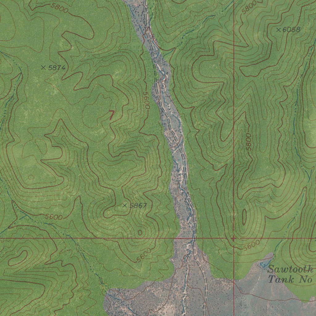AZ-Canyon Day: GeoChange 1965-2010 Map by Western Michigan University ...
