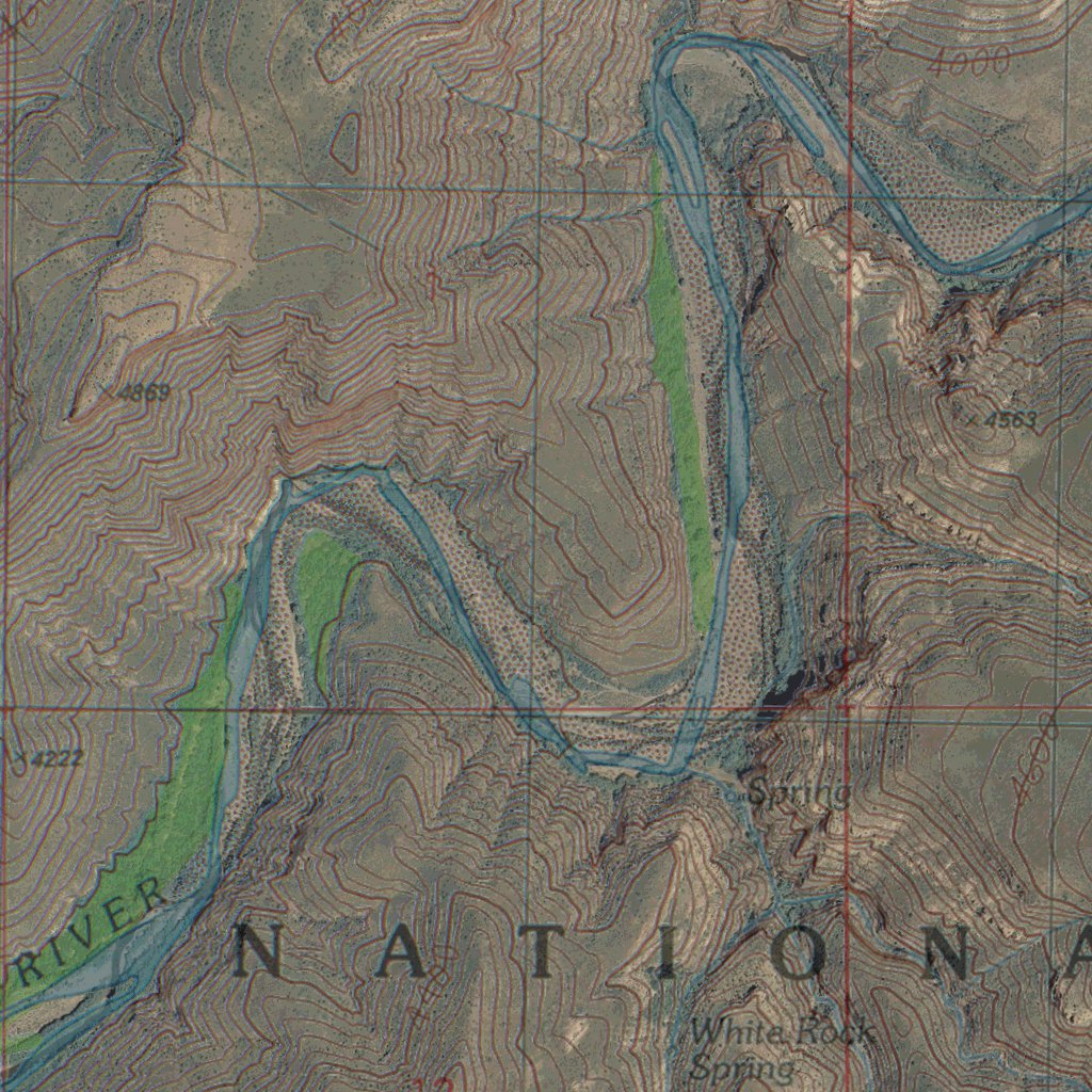 AZ-Dix Creek: GeoChange 1984-2010 Map by Western Michigan University ...