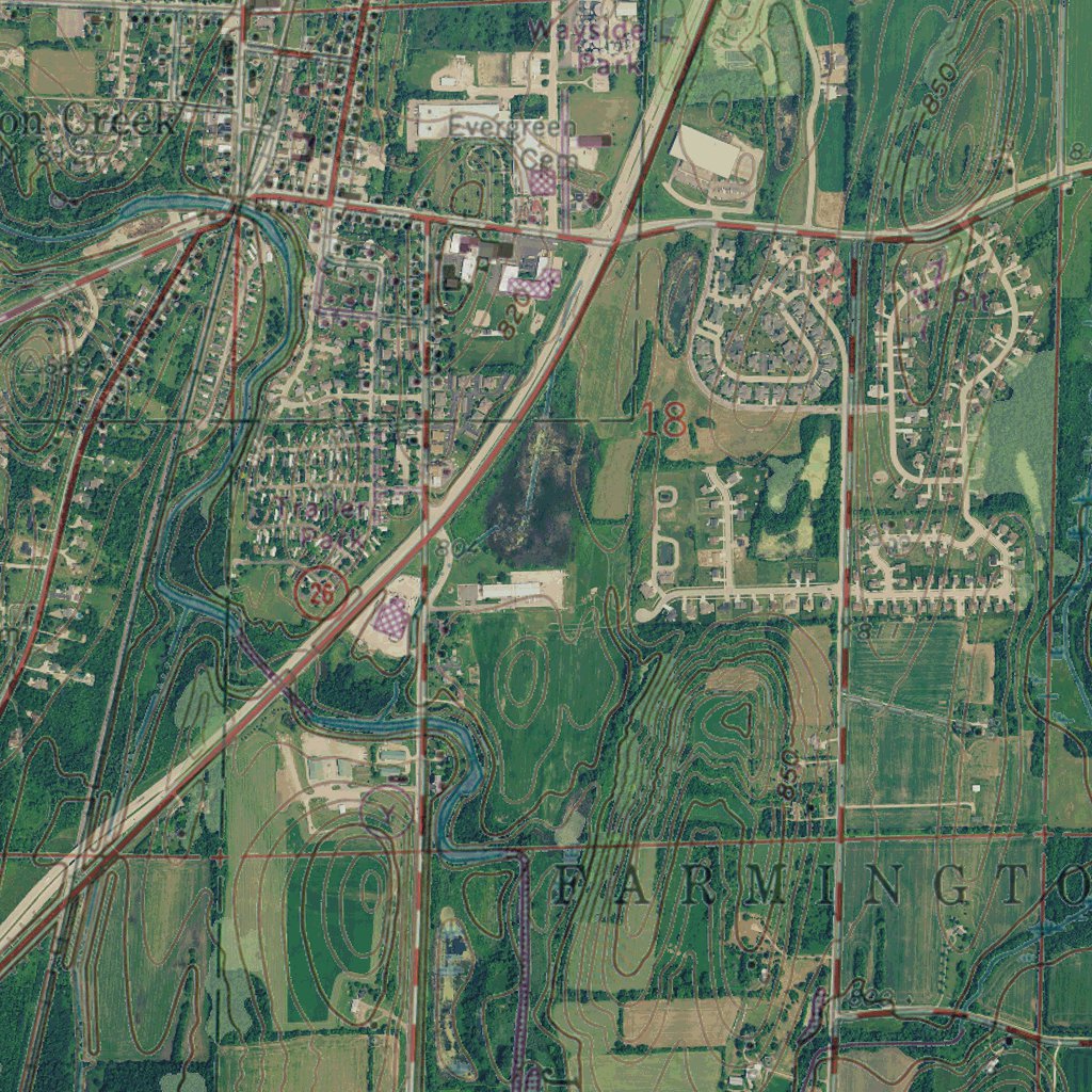 WI-JEFFERSON: GeoChange 1954-2015 Map by Western Michigan University ...