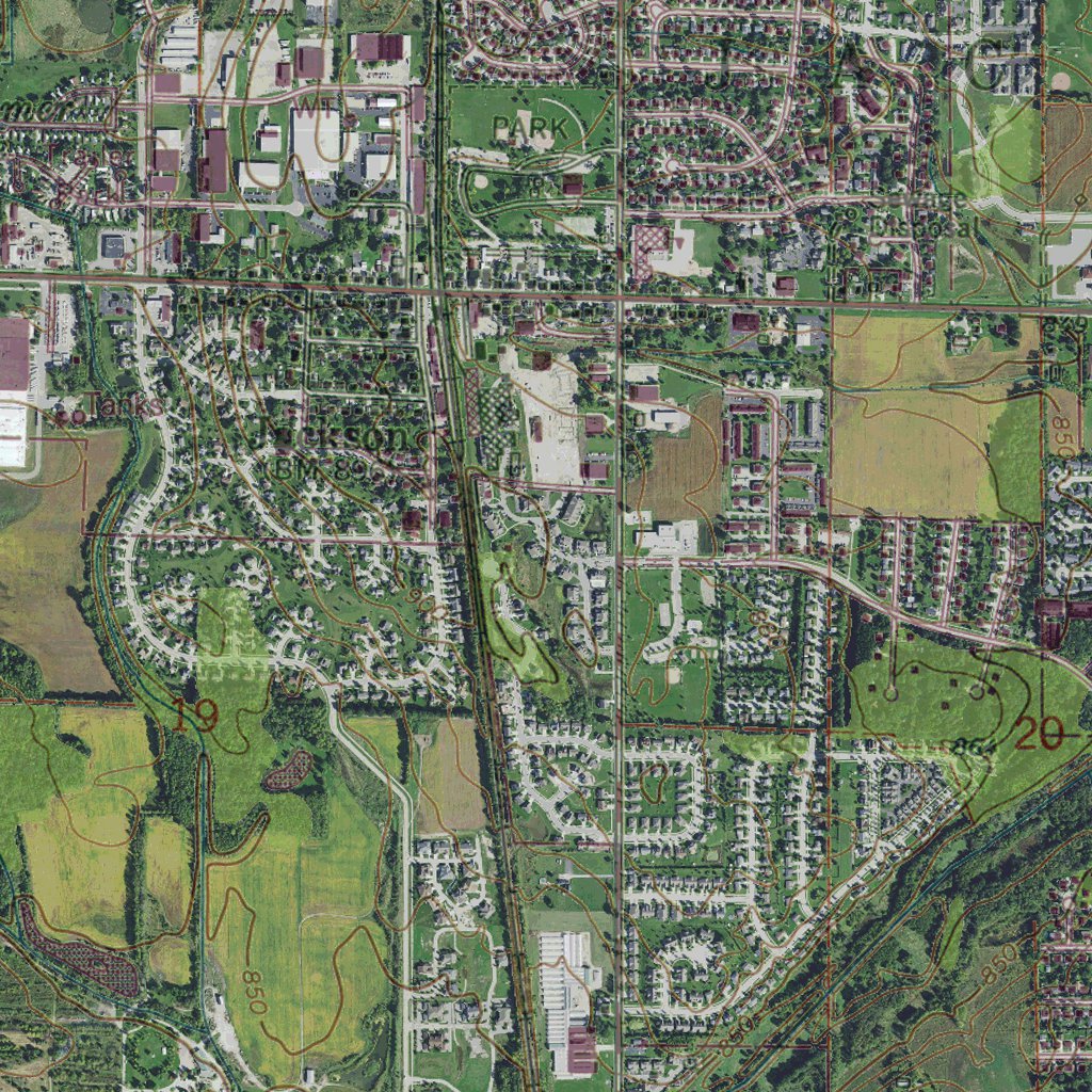 WI-JACKSON: GeoChange 1954-2015 Map by Western Michigan University ...